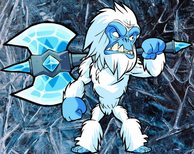 Brawlhalla Yetee Teros Skin - Etsy