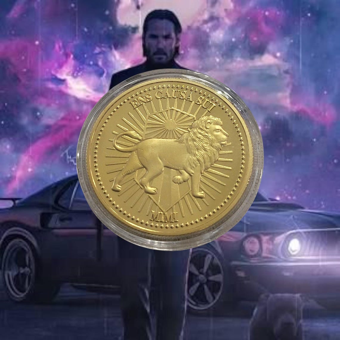 John Wick Gold Coin - Etsy