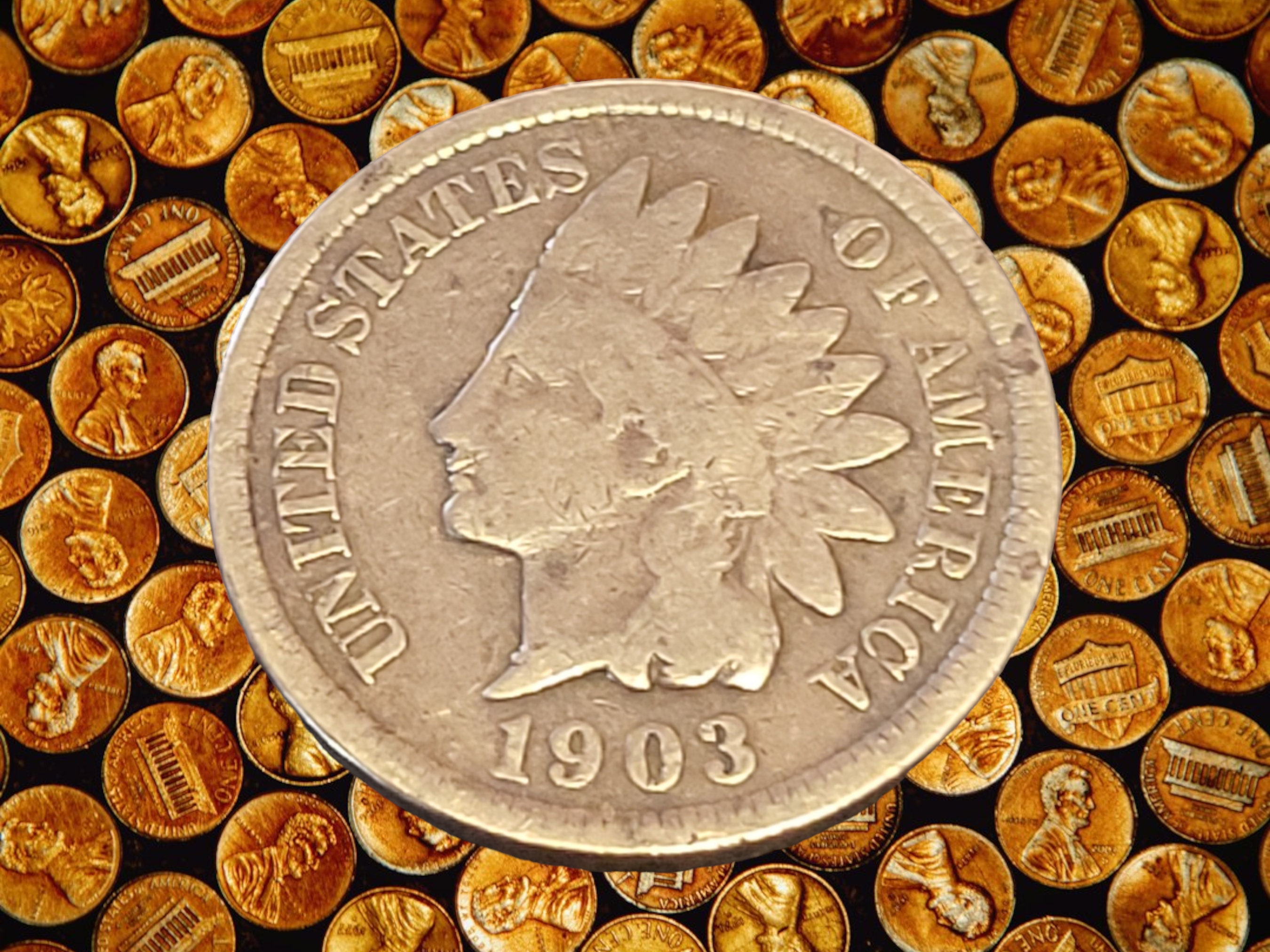 1903 Indian Head Penny - Etsy