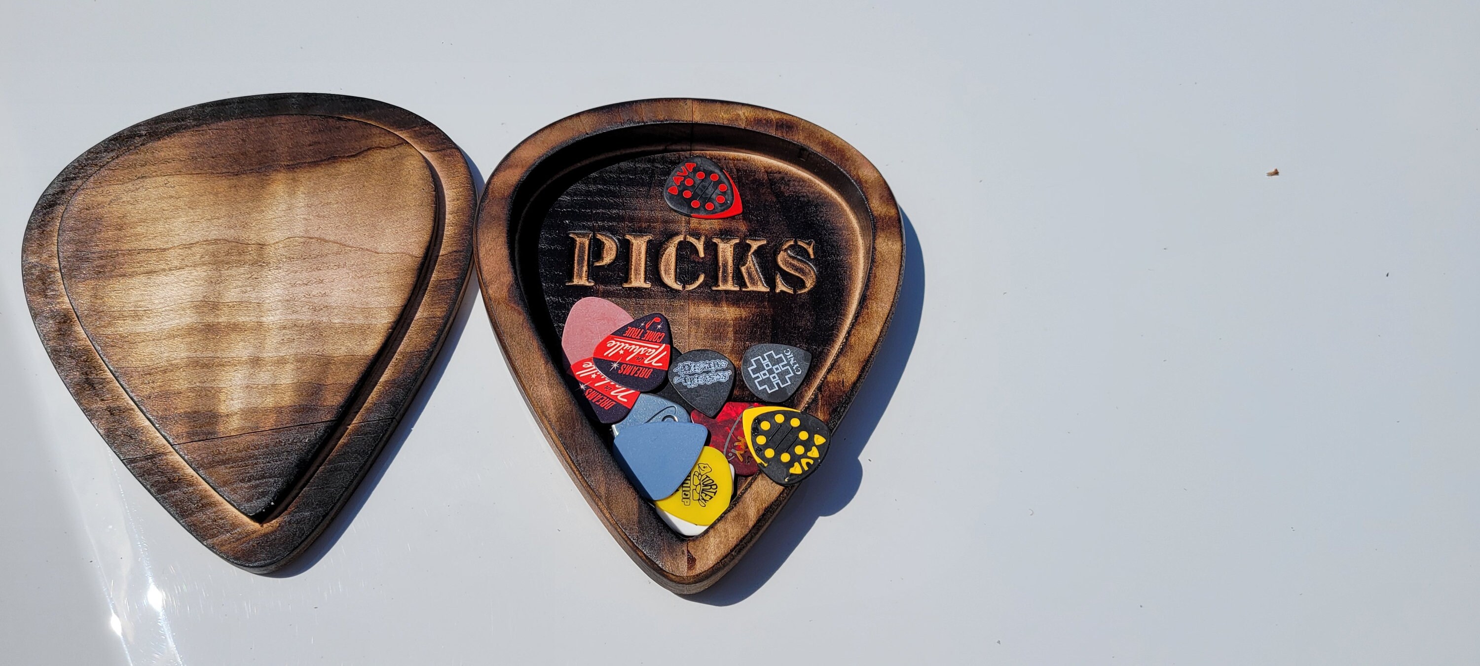 Guitar Pick Shaped Catch All Bowl or Box, Personalized Musician Gift - Etsy