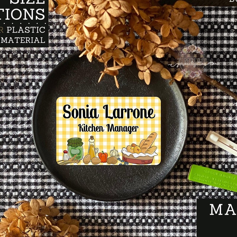 Food Name Tags - Etsy