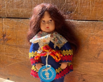 Finnish Sami Doll Polar Nukke Rovaniemi Folk Costume Native Lappland ...