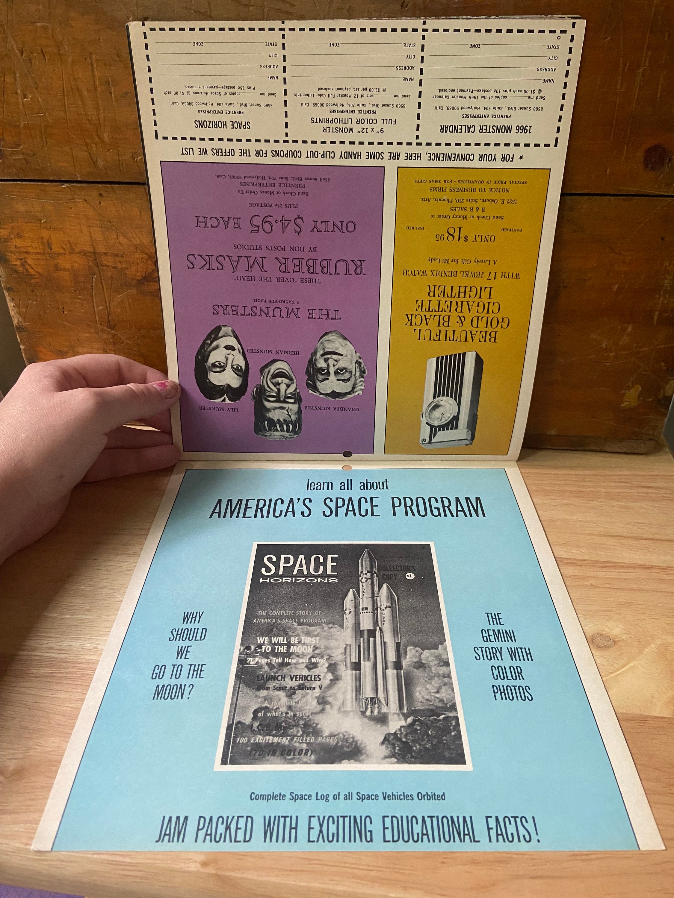 1966 Original Monsters Calendar - Etsy