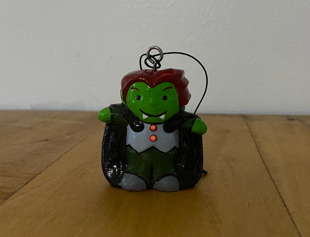 Hand-painted Vampire Ornament - Etsy