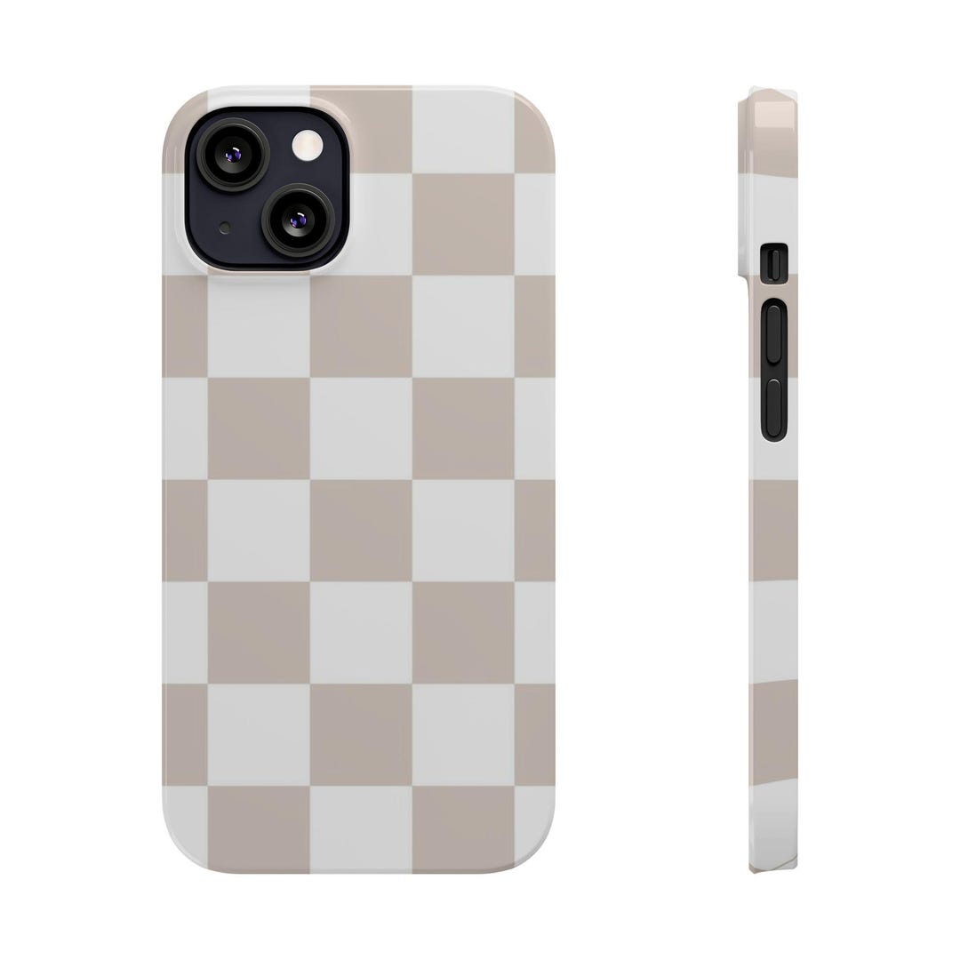The Finley Case|chic Checkerboard Phone Case|blush and Beam - Etsy