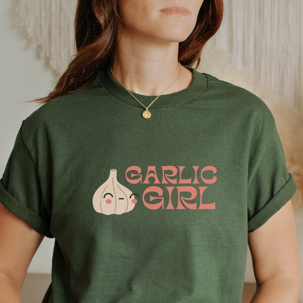 Garlic T Shirt - Etsy
