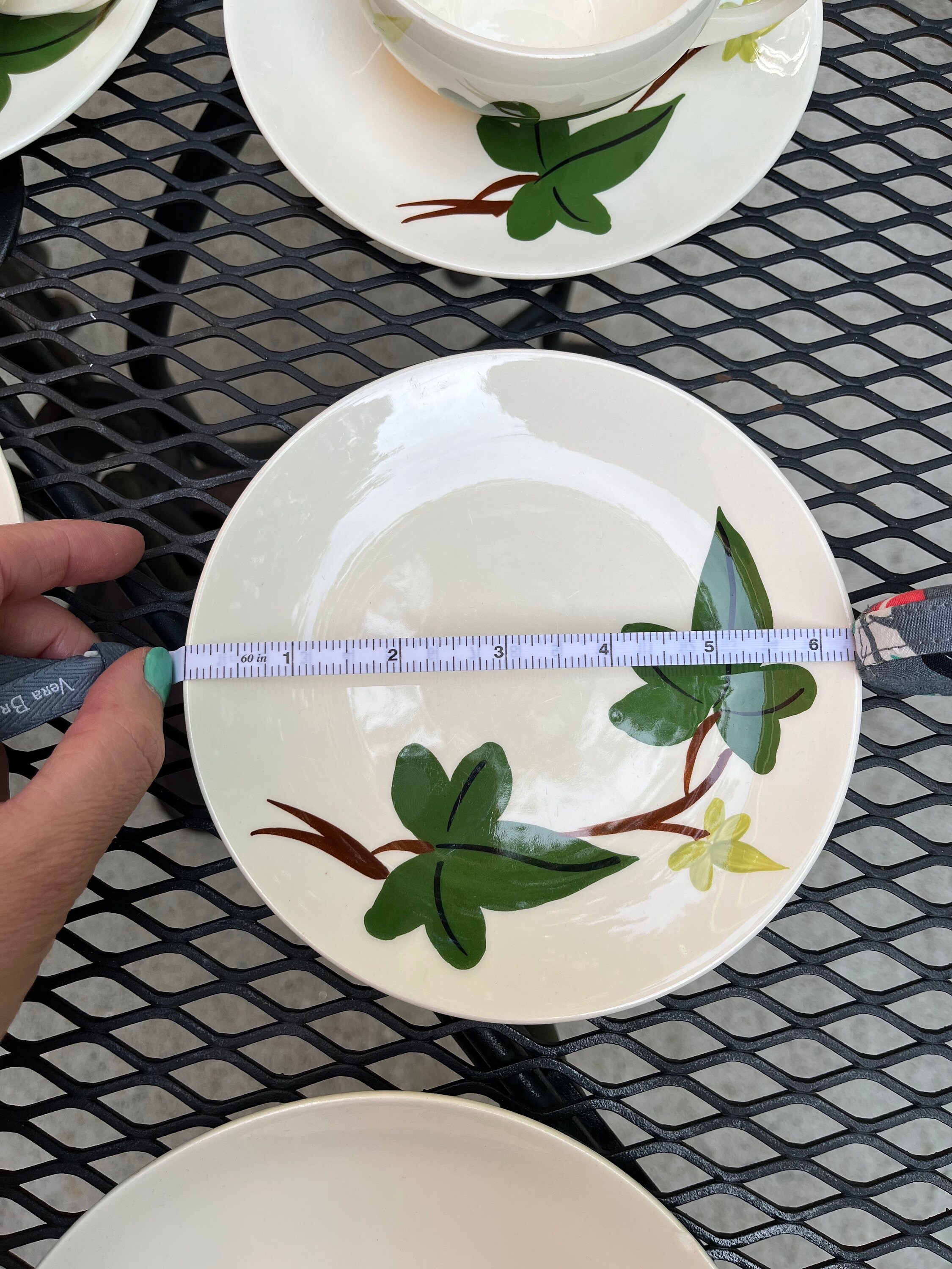 Blue Ridge Southern Pottery Lot of 10 Pieces (cups, Saucers, Plates) - Etsy