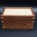 Handcrafted Keepsake/memory/jewelry/heirloom Box-walnut and Curly Maple ...