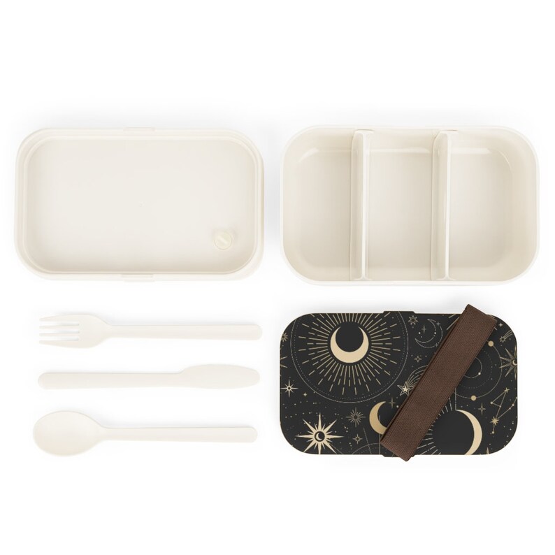 Celestial Sun and Moon Bento Lunch Box Multilayer Bento Box - Etsy