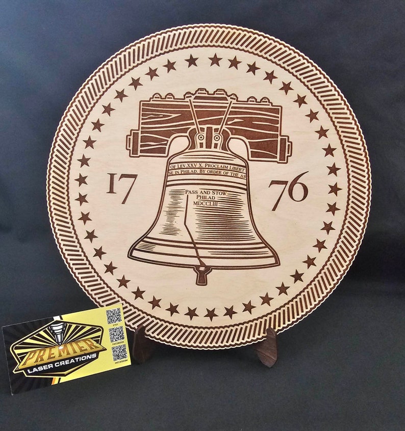Liberty Bell Wall Art, 1776 Sign, Liberty Bell Decor, 1776 Decor ...
