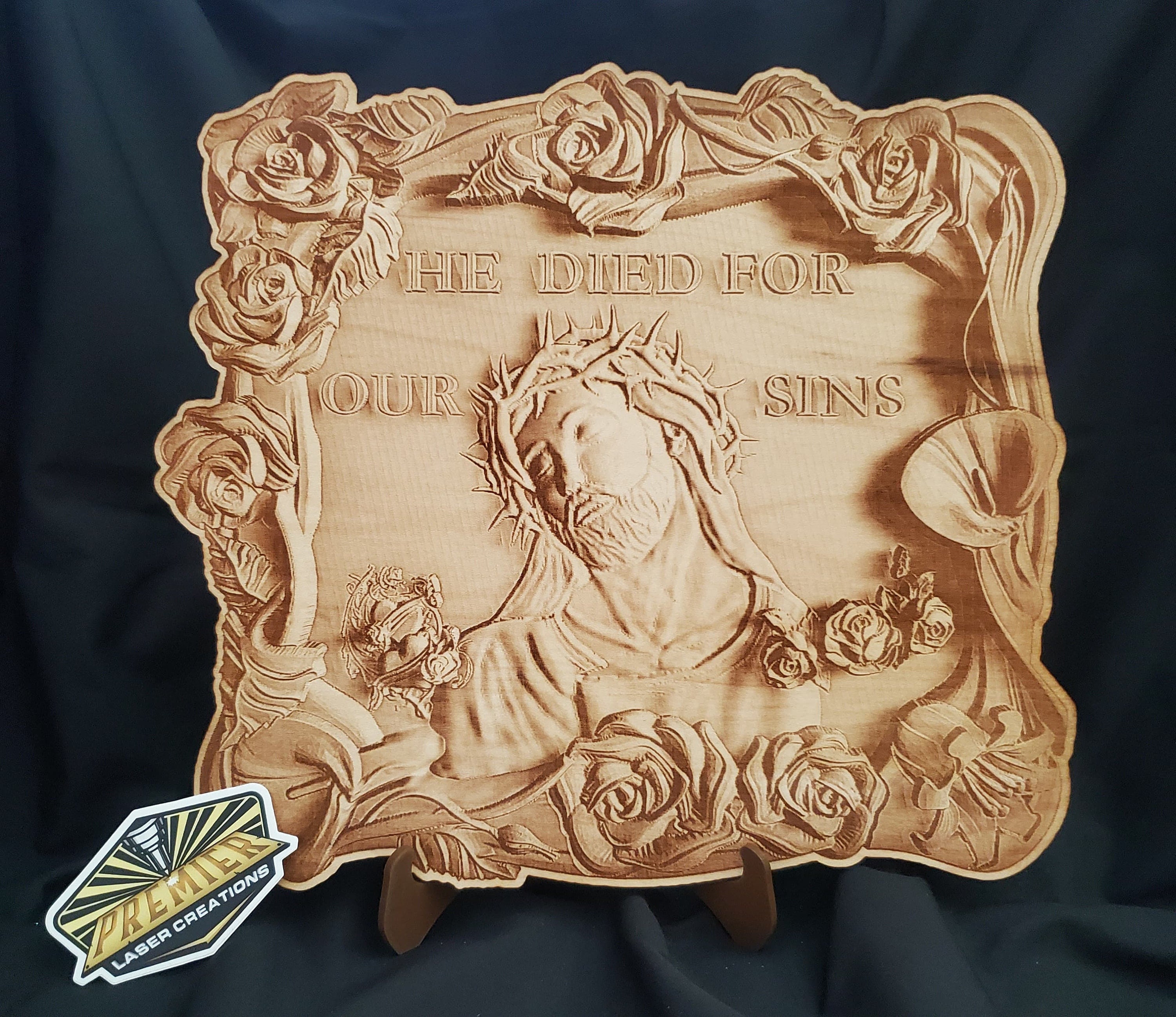 Jesus Decor, Faith Sign, Jesus Wall Art, Christmas Decor, Christmas ...