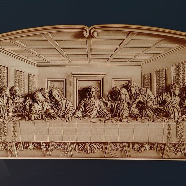 Last Supper Laser Cut - Etsy