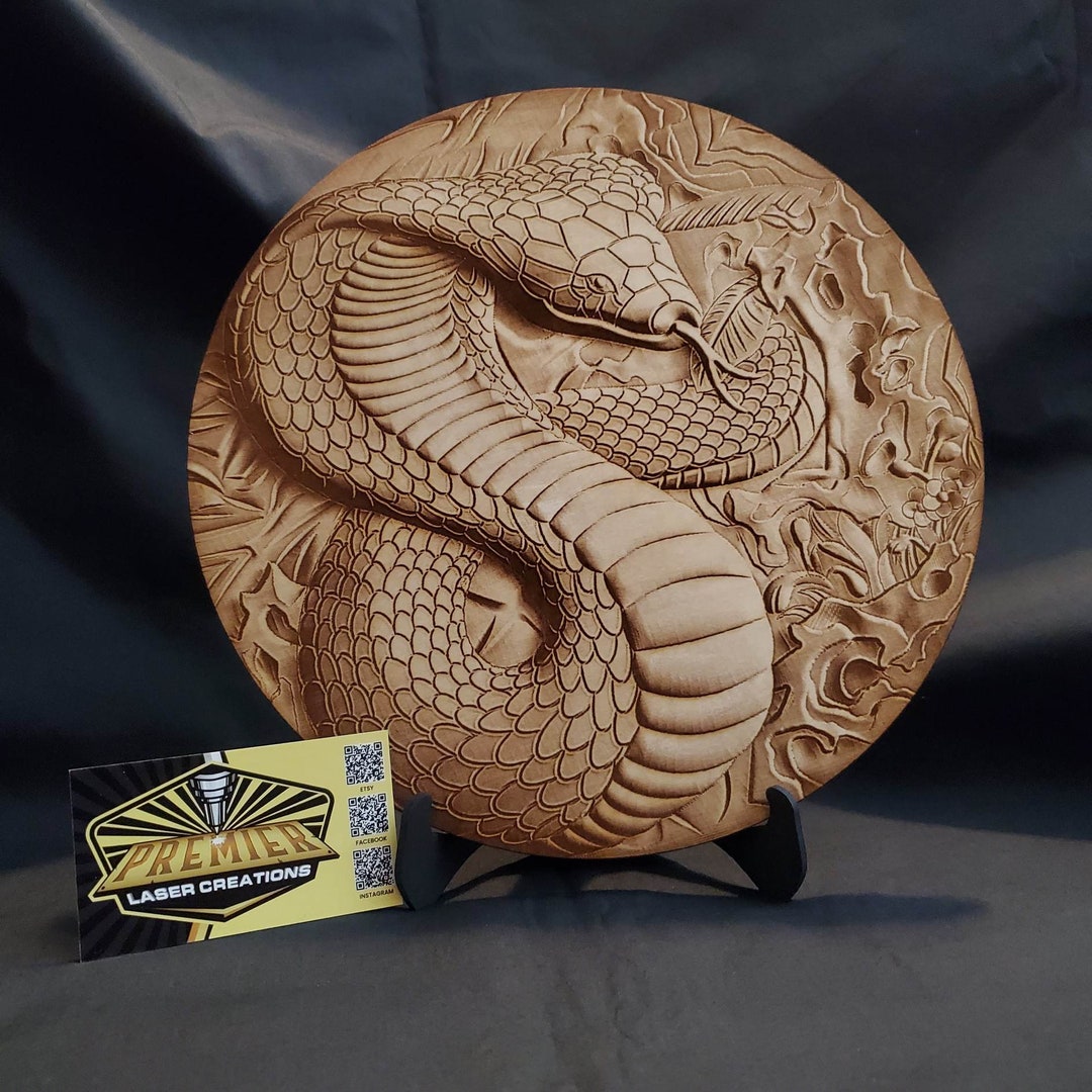 Cobra Sign, Cobra Snake, Cobra Art, Snake Decor, Snake Art, Snake Gifts ...