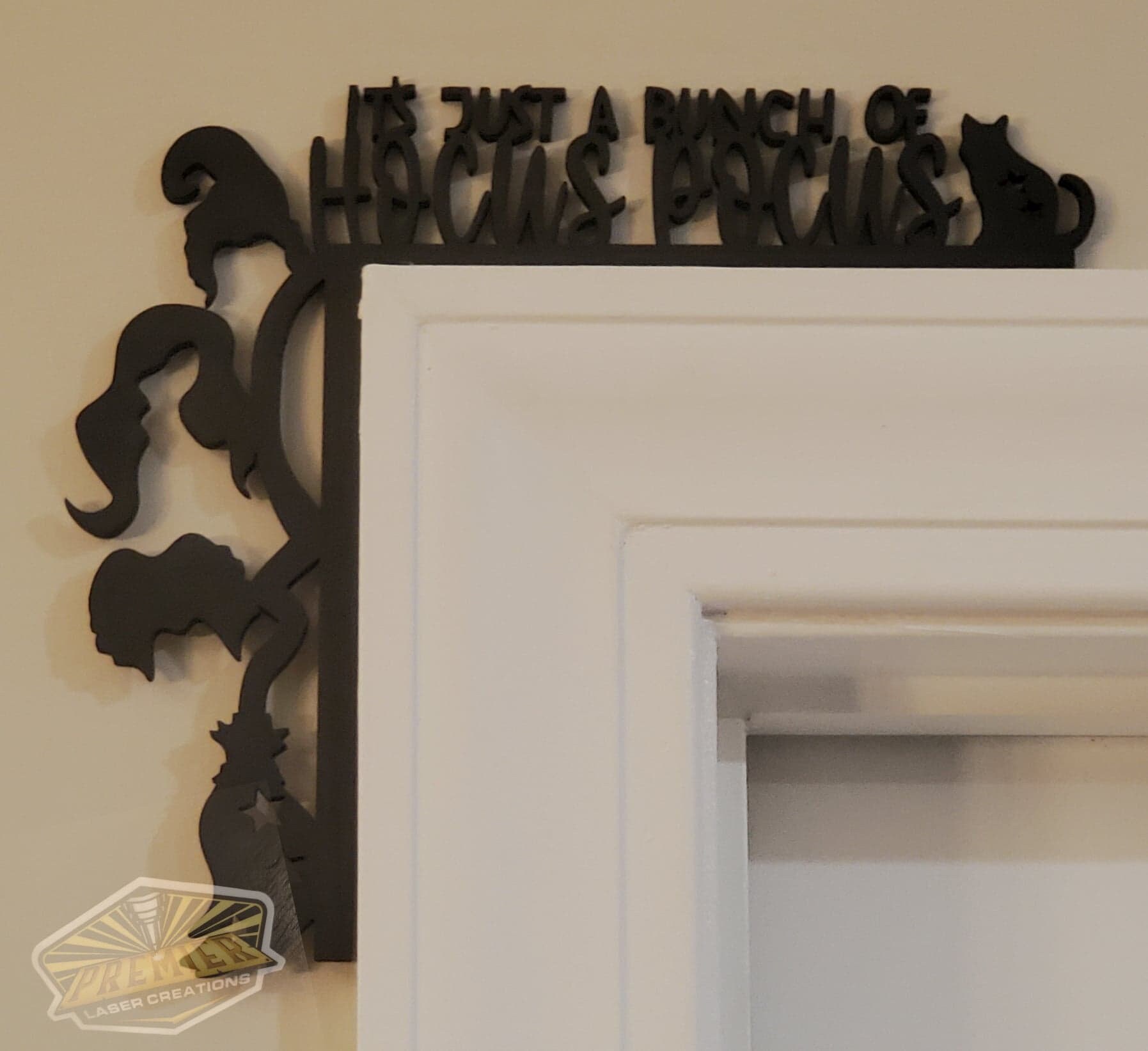 Hocus Pocus Door Corner, Halloween Décor, Hocus Pocus Gift, Laser ...