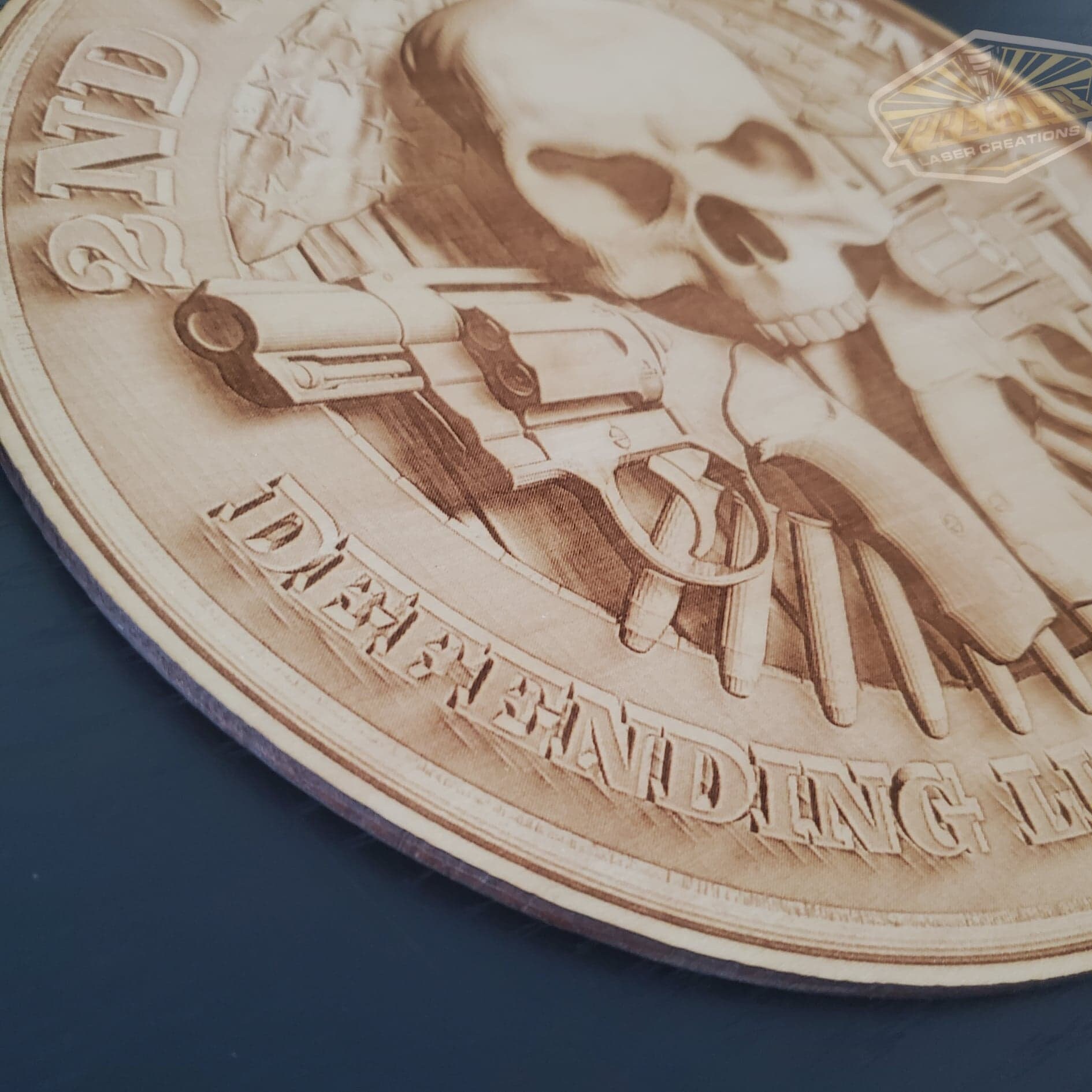 2nd Amendment Sign Patriotic Décor Laser Engraved Sign - Etsy