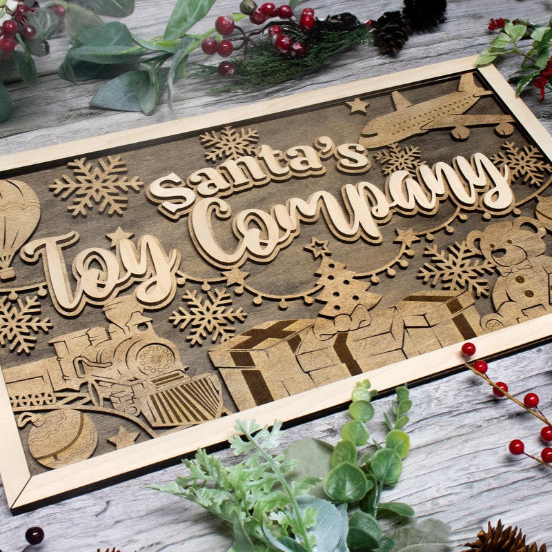 Santas Toy Shop - Etsy