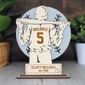 Personalized Baseball Sign, Stadium Series Baseball Signage, Baseball ...