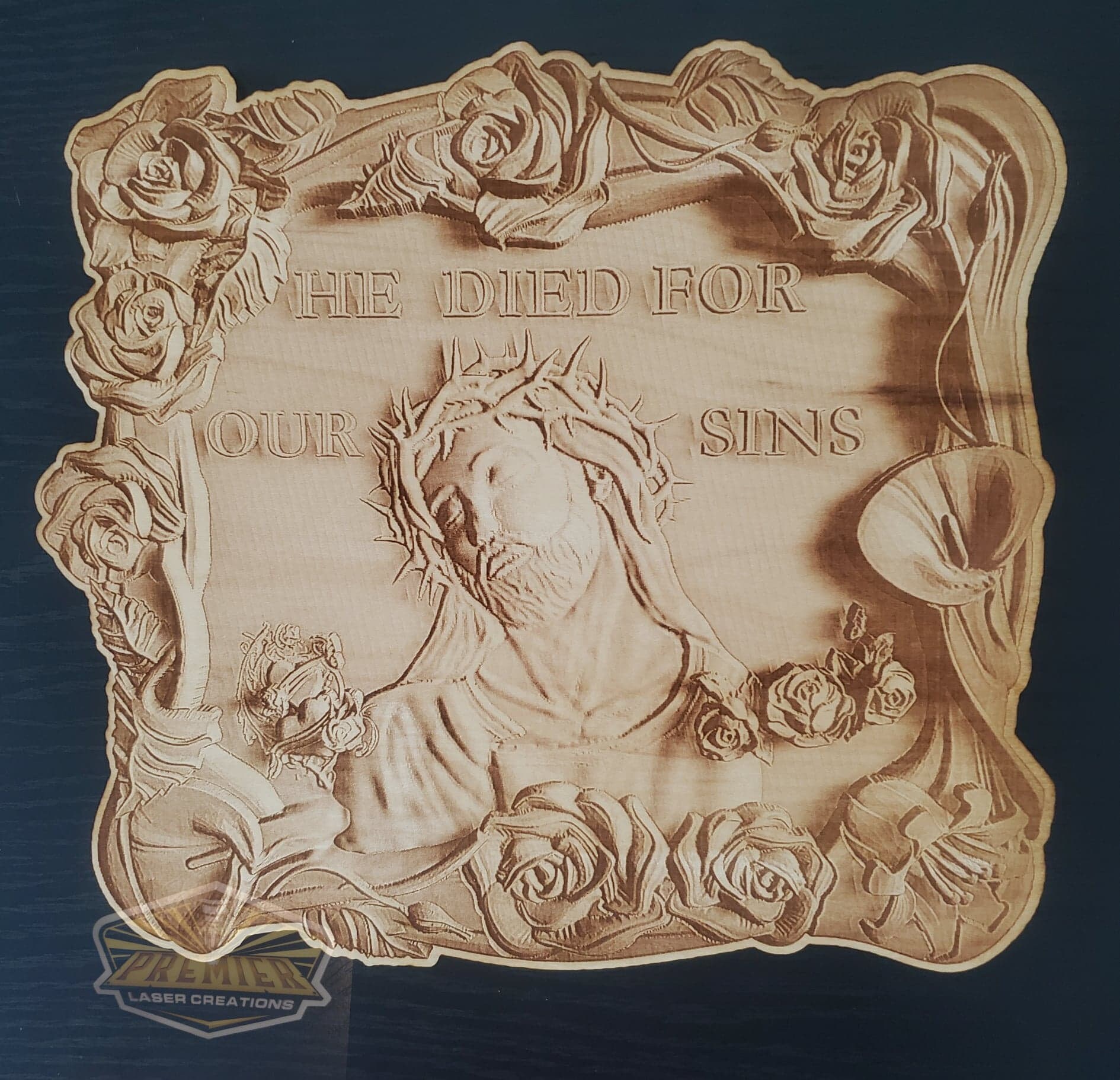 Jesus Decor, Faith Sign, Jesus Wall Art, Christmas Decor, Christmas ...