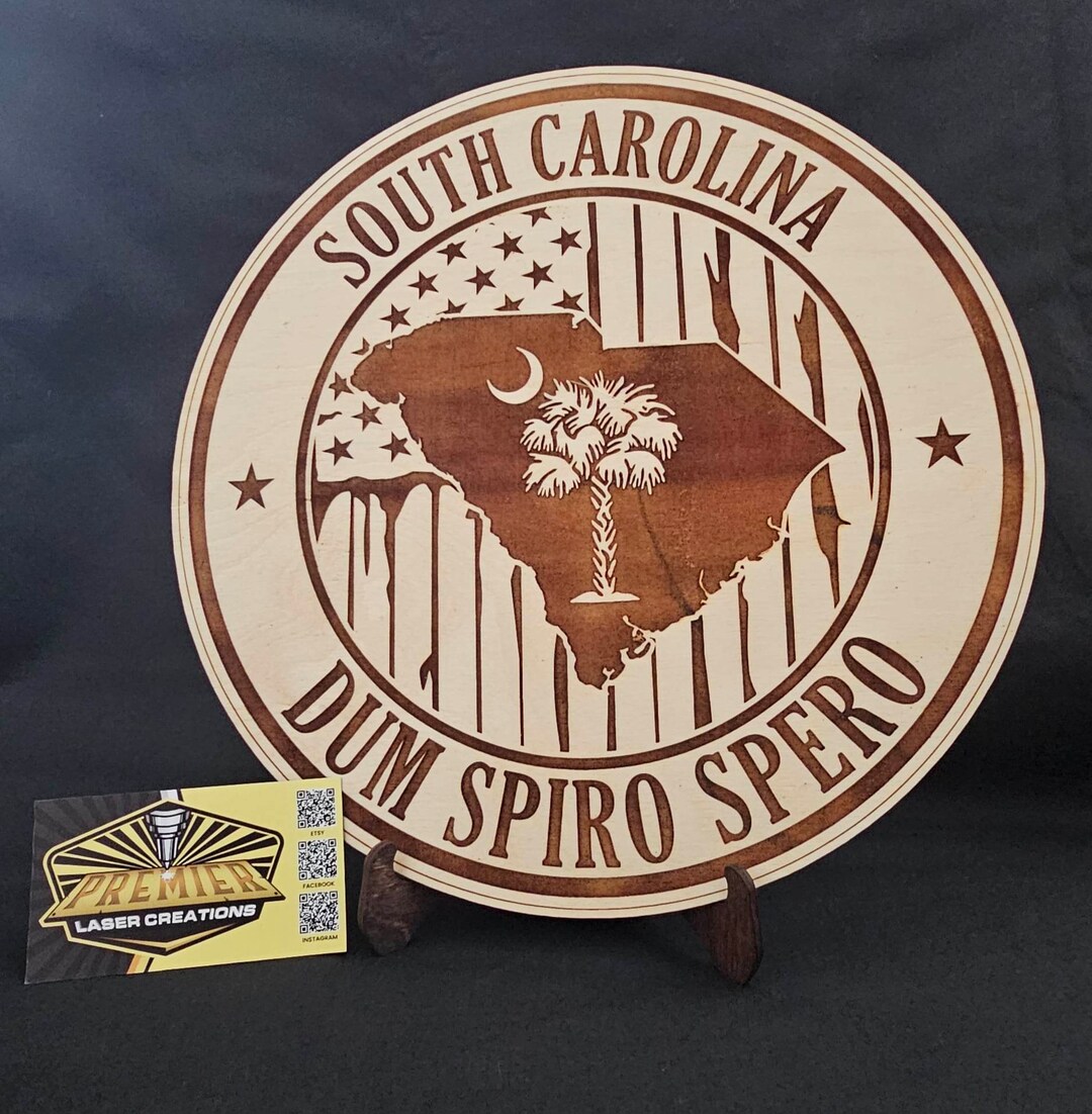 South Carolina Sign, South Carolina Tree, South Carolina Motto ...