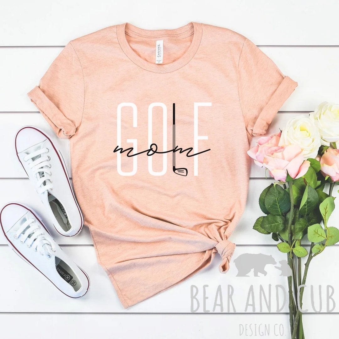 Golf Mom T-shirt, Golf Mom Shirt, Women's T-shirt, Women's Golf Shirt ...
