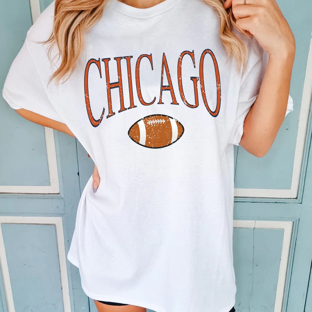 Vintage Chicago Shirt, Retro Football Shirt, Men's and Womens Shirt ...