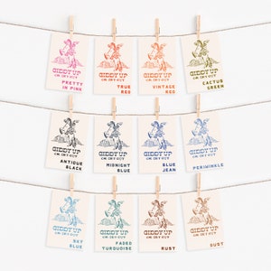 Giddy up or Get Out, Cowgirl Art, Giclée Fine Art Print, Western Art ...