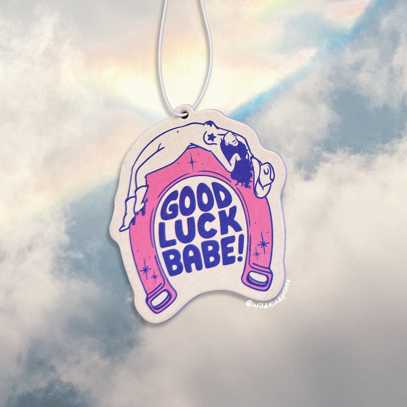 Car Air Fresheners, Hot to Go, Good Luck Babe, Pink Pony Club - Etsy