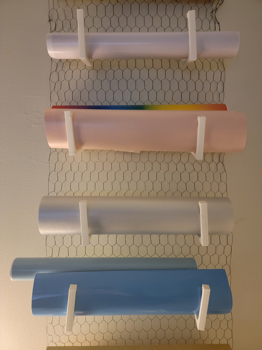 Hooks for Craft Vinyl Storage, Can Hook Onto Walls Using Chicken Wire ...