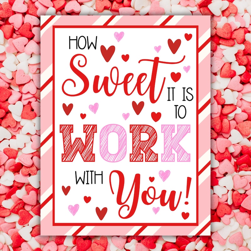 How Sweet It is to Work With You - Etsy