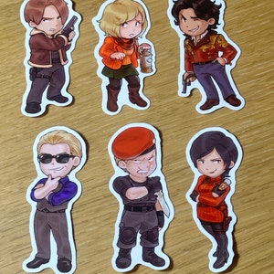 Resident Evil 4 Remake - 3 Inch Vinyl Stickers - Etsy