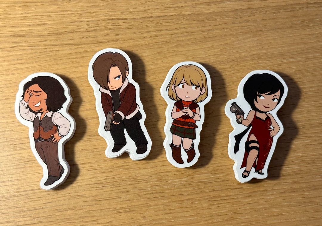 Resident Evil 4 Classic - 3 Inch Vinyl Stickers - Etsy