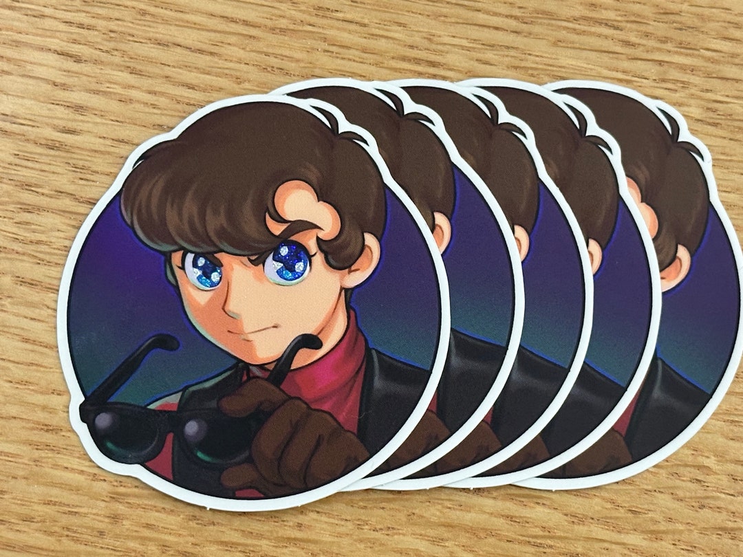Rock Metropolis Sparkly Eyes 2.75in Vinyl Sticker - Etsy