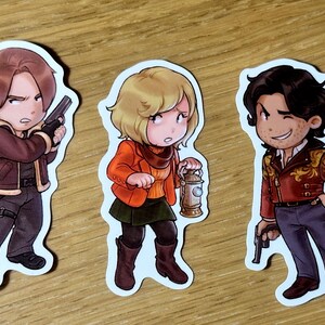 Resident Evil 4 Remake - 3 Inch Vinyl Stickers - Etsy