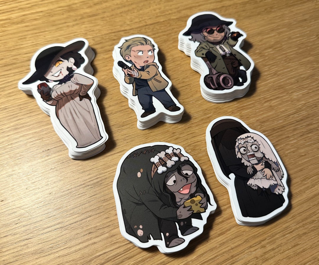 Resident Evil Village - 3 Inch Vinyl Stickers - Etsy