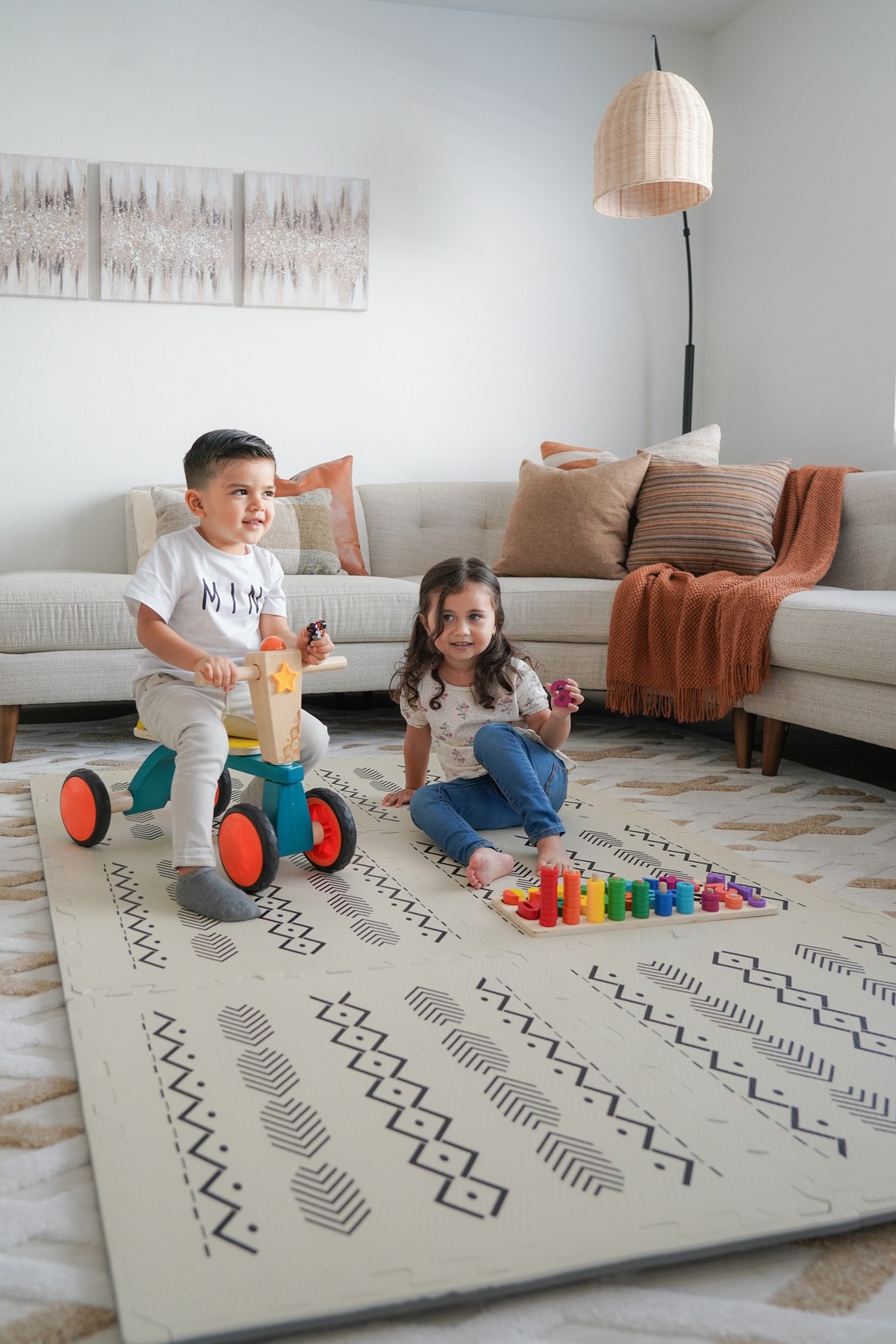 Baby Toddlers and Kids Play Mat Tummy Time Mat - Etsy