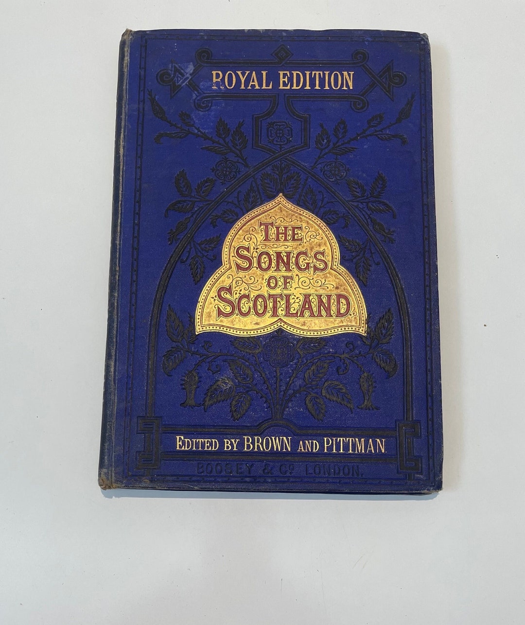 1876 the Songs of Scotland, Royal Edition. Rare Book Boosey & Co ...