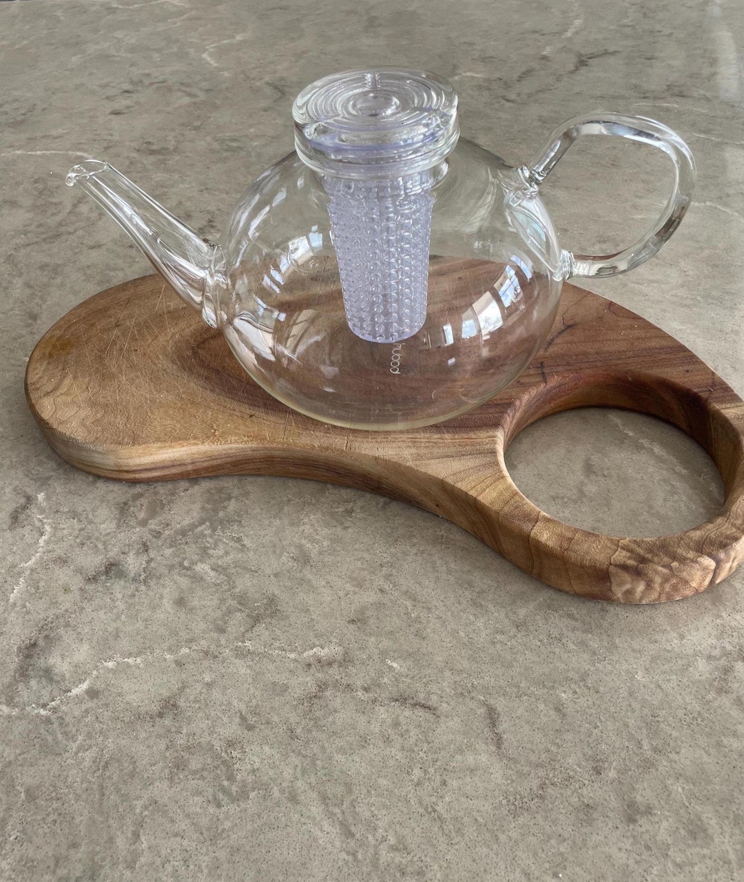 Vintage Bodum Clear Glass Large Teapot Inspired by Bauhaus 1930s Design ...
