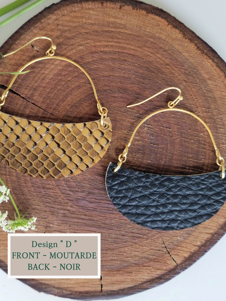 Python Snake Vegan Faux Leather Earrings Alt Clothing Serpent Earrings ...