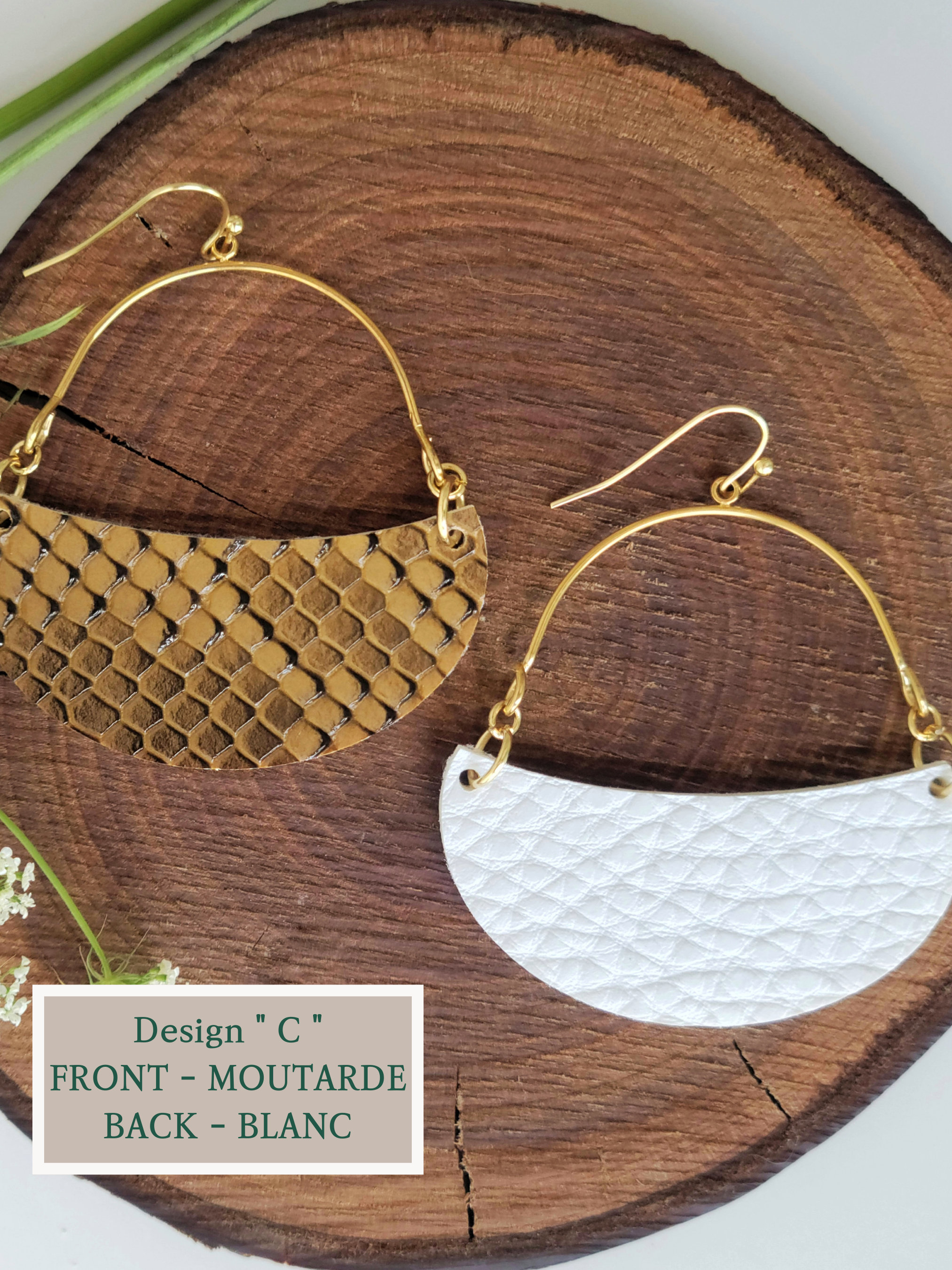 Python Snake Vegan Faux Leather Earrings Alt Clothing Serpent Earrings ...