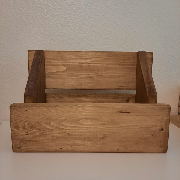 Wooden Storage Bins - Etsy