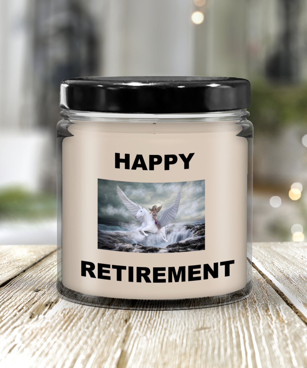 Candle Retirement, Retire Happy, Gift for Mother Candle, Gift for ...