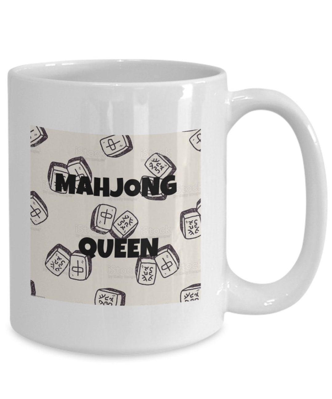 Mug Mahjong Queen Love Mom Wife Sister, Thanksgiving Gift, Birthday ...