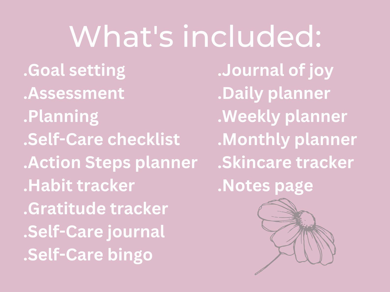 Self-care Workbook, Self-care Journal, Gratitude Tracker, Habit Tracker ...