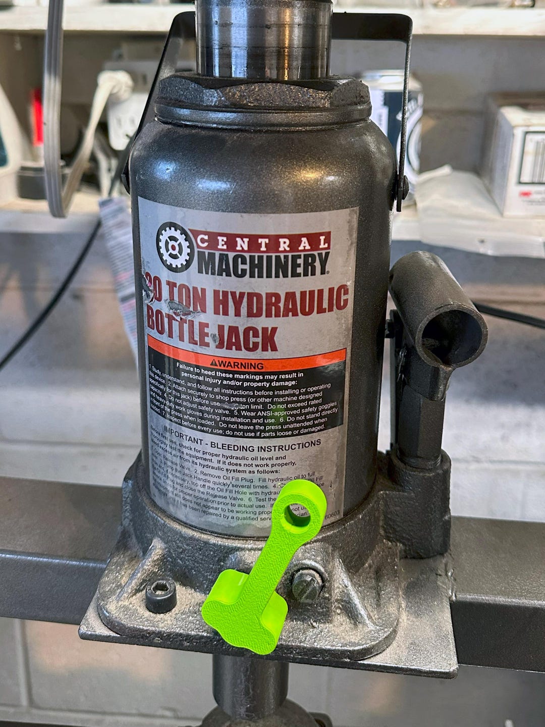 Bottle Jack Lever: Ergonomic T-screw for Hydraulic Press - Etsy