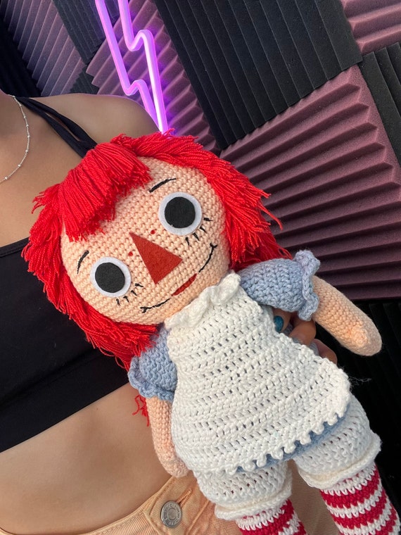 Annabelle Doll Amigurumi raggedy Ann Doll - Etsy