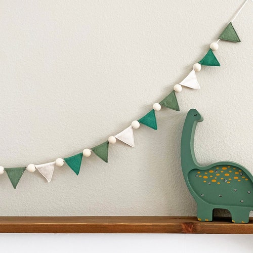 Mini Felt Triangle Banner for Nursery Decor Party Scandi - Etsy