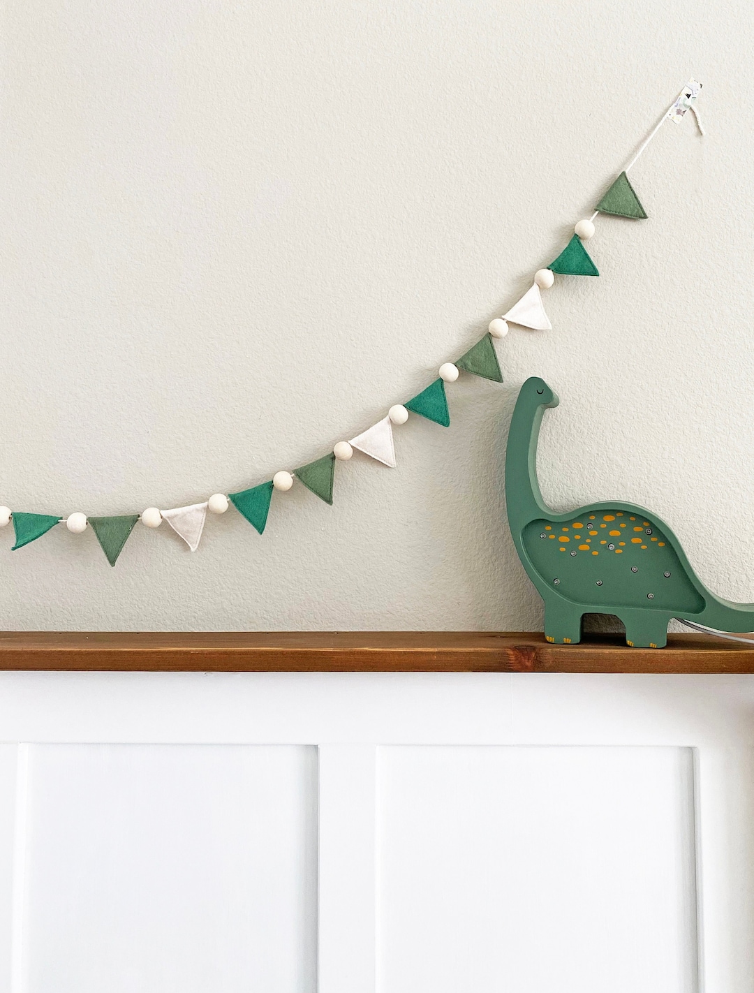 Mini Felt Triangle Banner for Nursery Decor - Party Scandi Garland ...