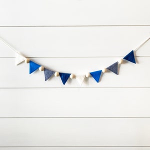 Mini Felt Triangle Banner for Nursery Decor - Party Scandi Garland ...