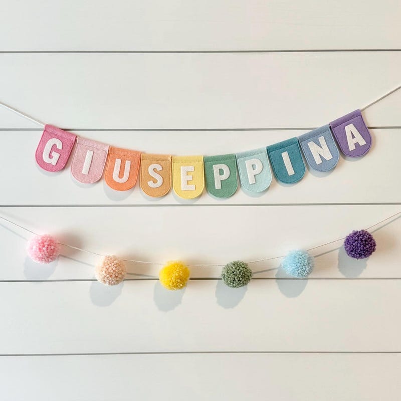 Scalloped Fabric Banners - Etsy