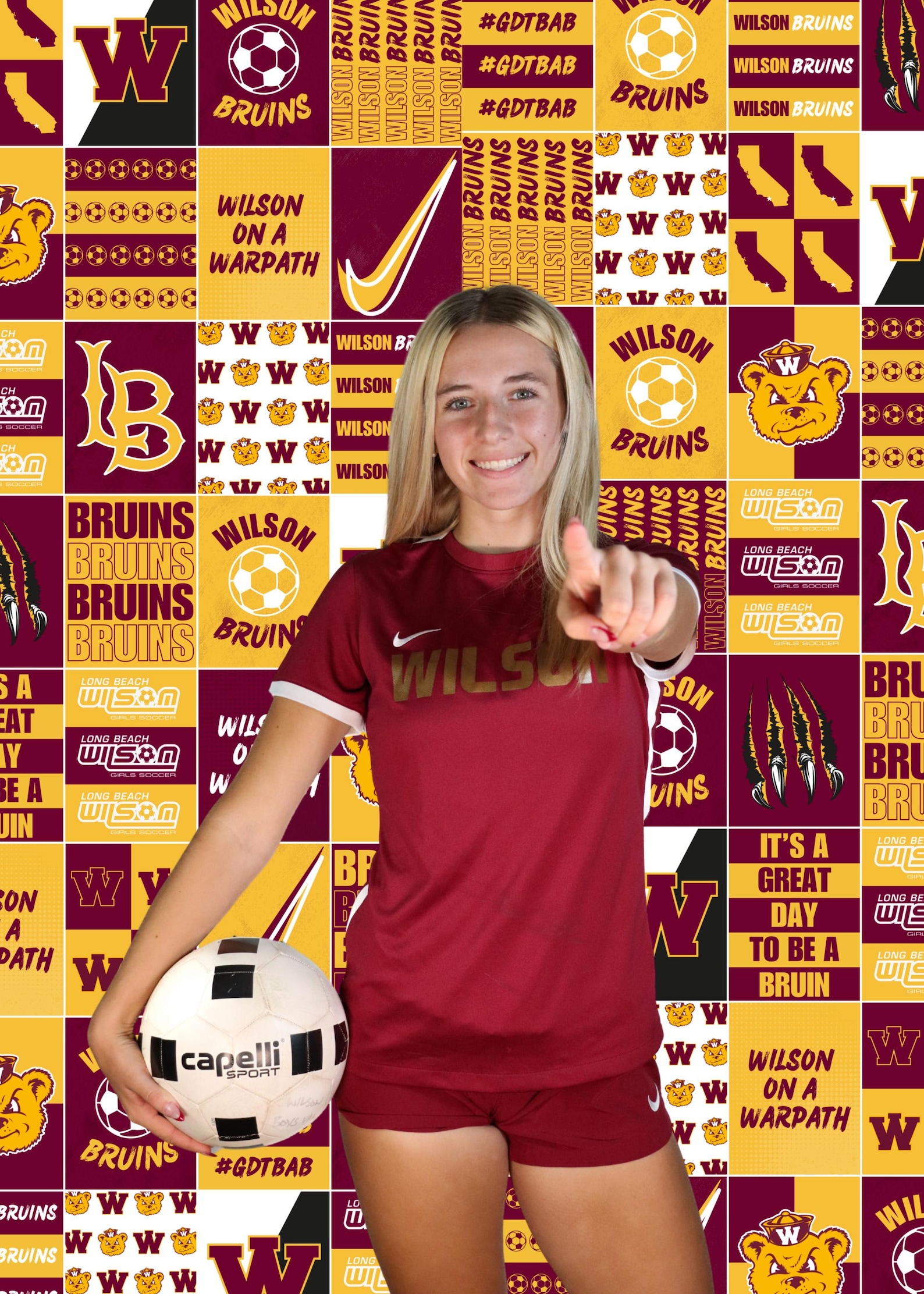 Editable Media Day Backdrop Template: Sports Photo Booth Banner (8.5x11 ...
